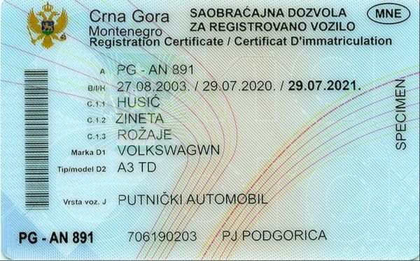 Council of the European Union - PRADO - MNE-GO-02001